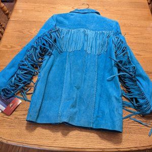 Marc Mattis | Jackets & Coats | Western Jacket Turquoise Brand New Size ...